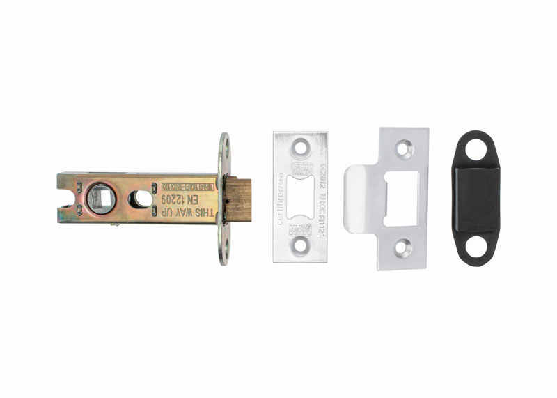 3″ Bolt Through Tubular Latch Satin Chrome FD30 & FD60 – Tiger Building ...