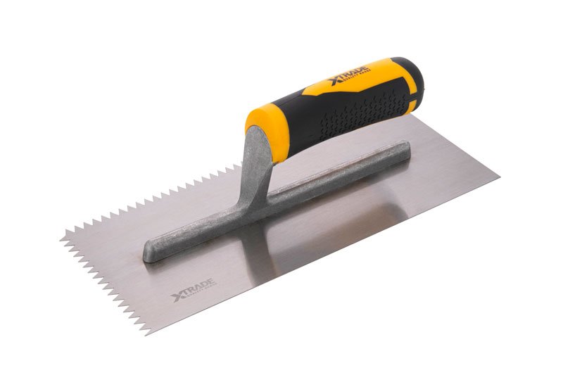 V-Notched Trowel 11″ / 279mm – Tiger Building Products