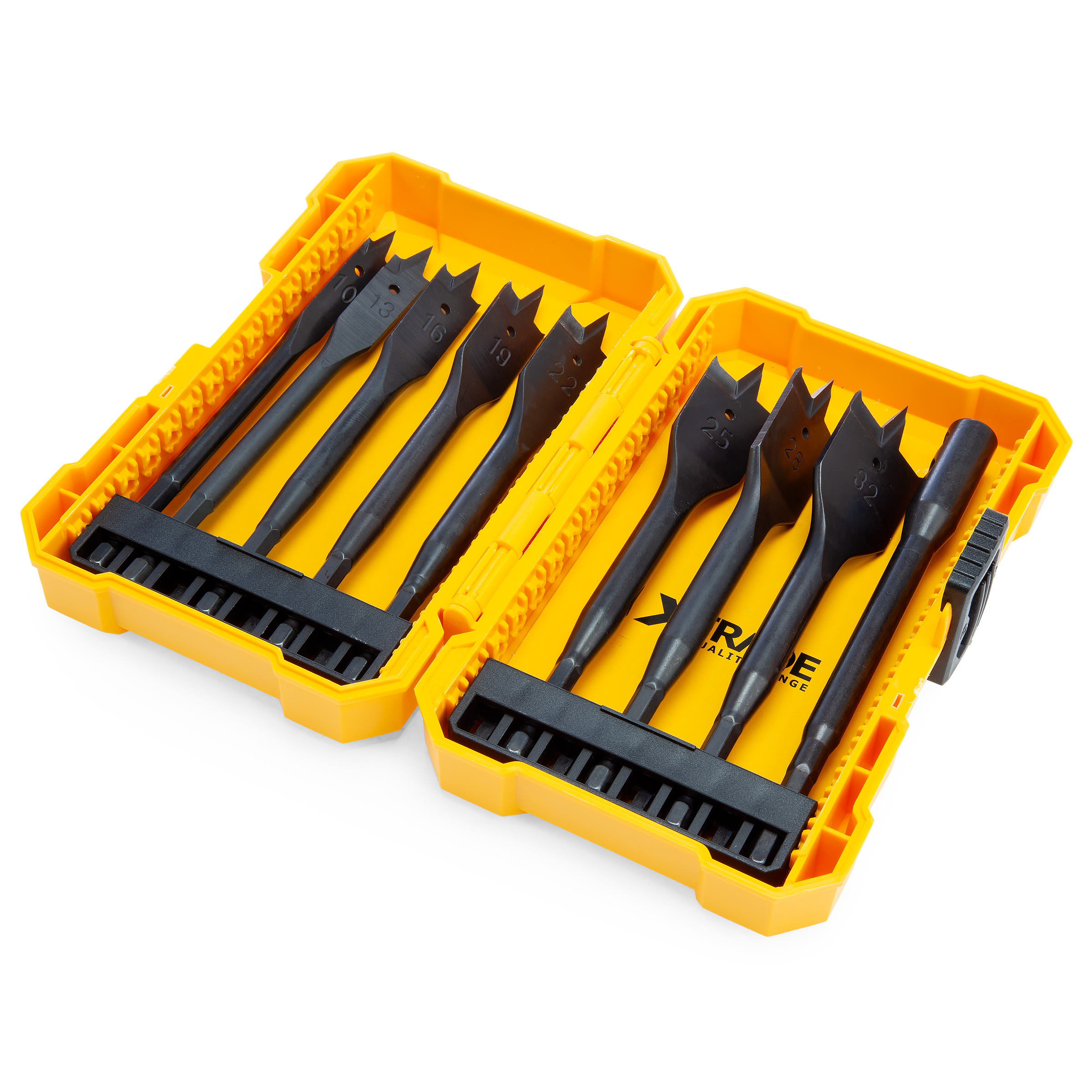 9 Piece Flat Bit Set – Tiger Building Products