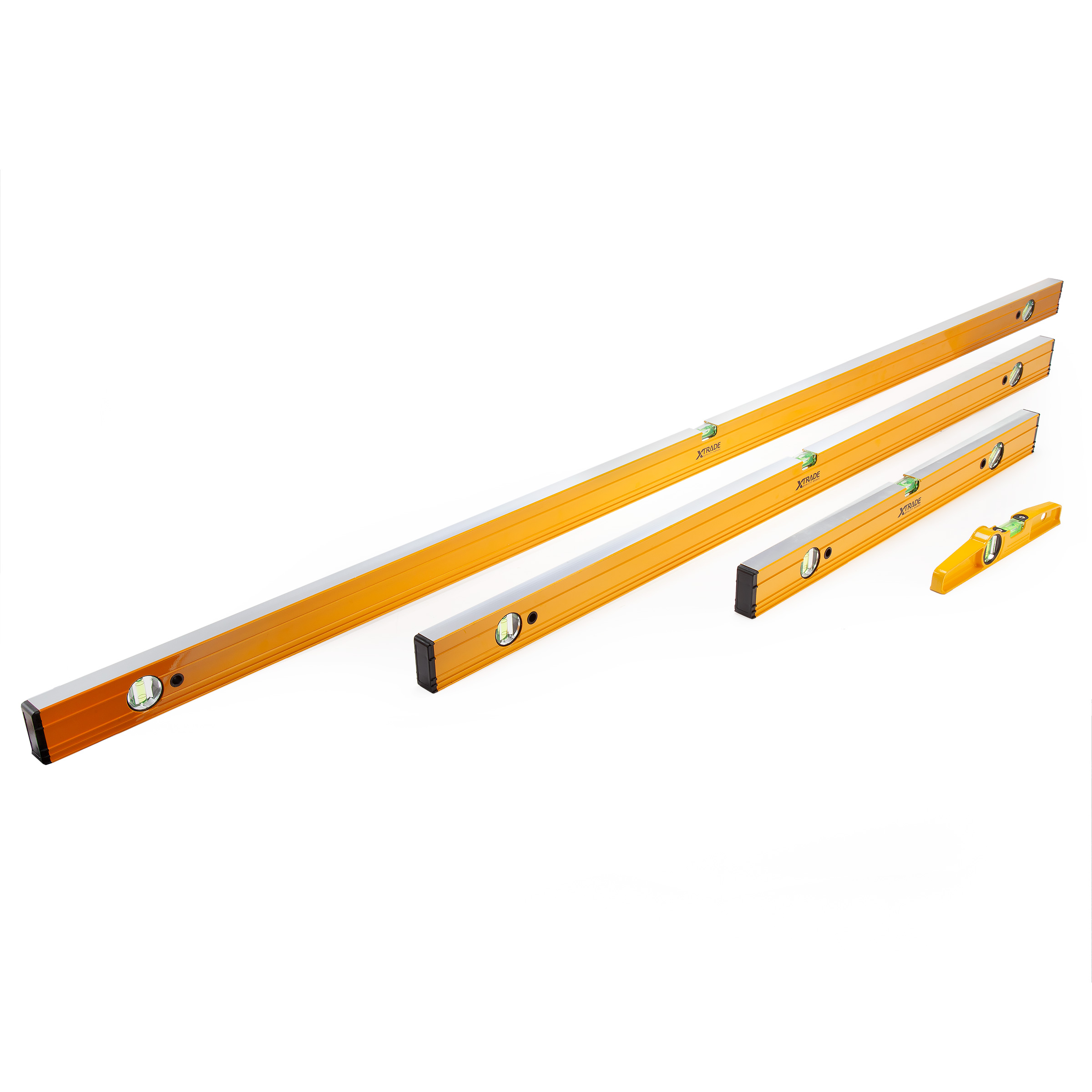 4 Piece Spirit Level Set – Tiger Building Products